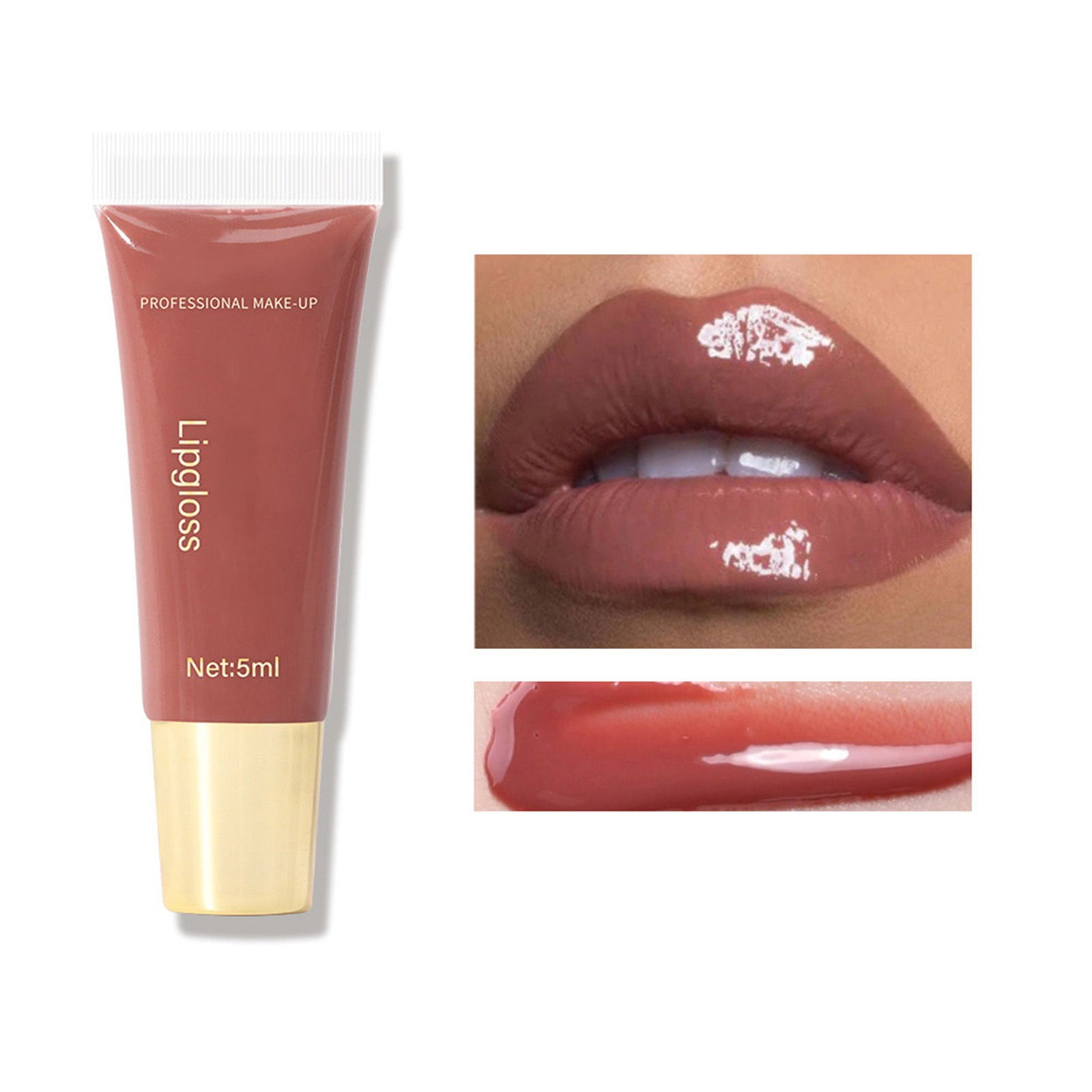 Lipstick For Women Lip Gloss Hydrating Texture Hose Rainbow Lip Color