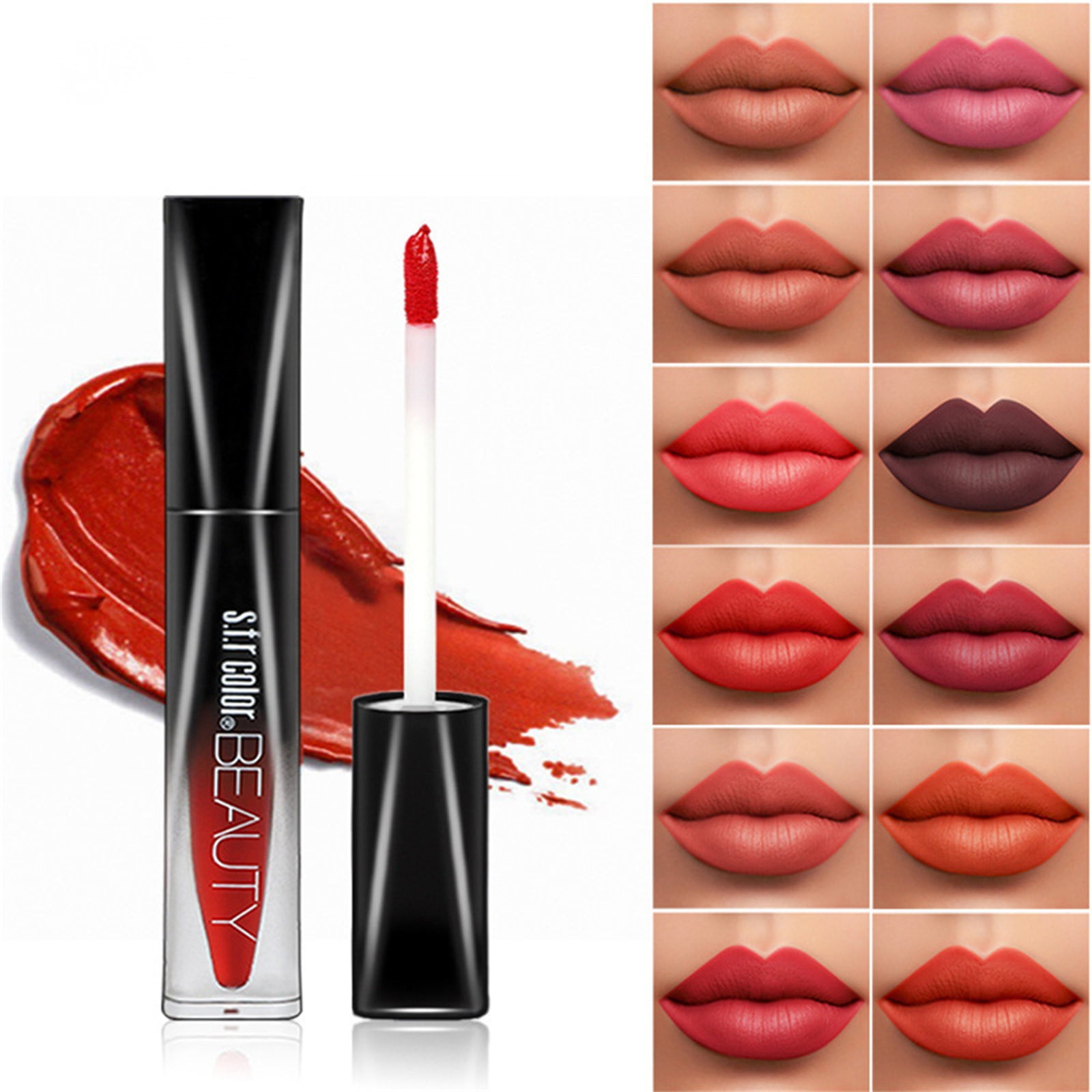 Lipstick For Women Lip Gloss Makeup Matte Lipstick Lip Velvety Liquid