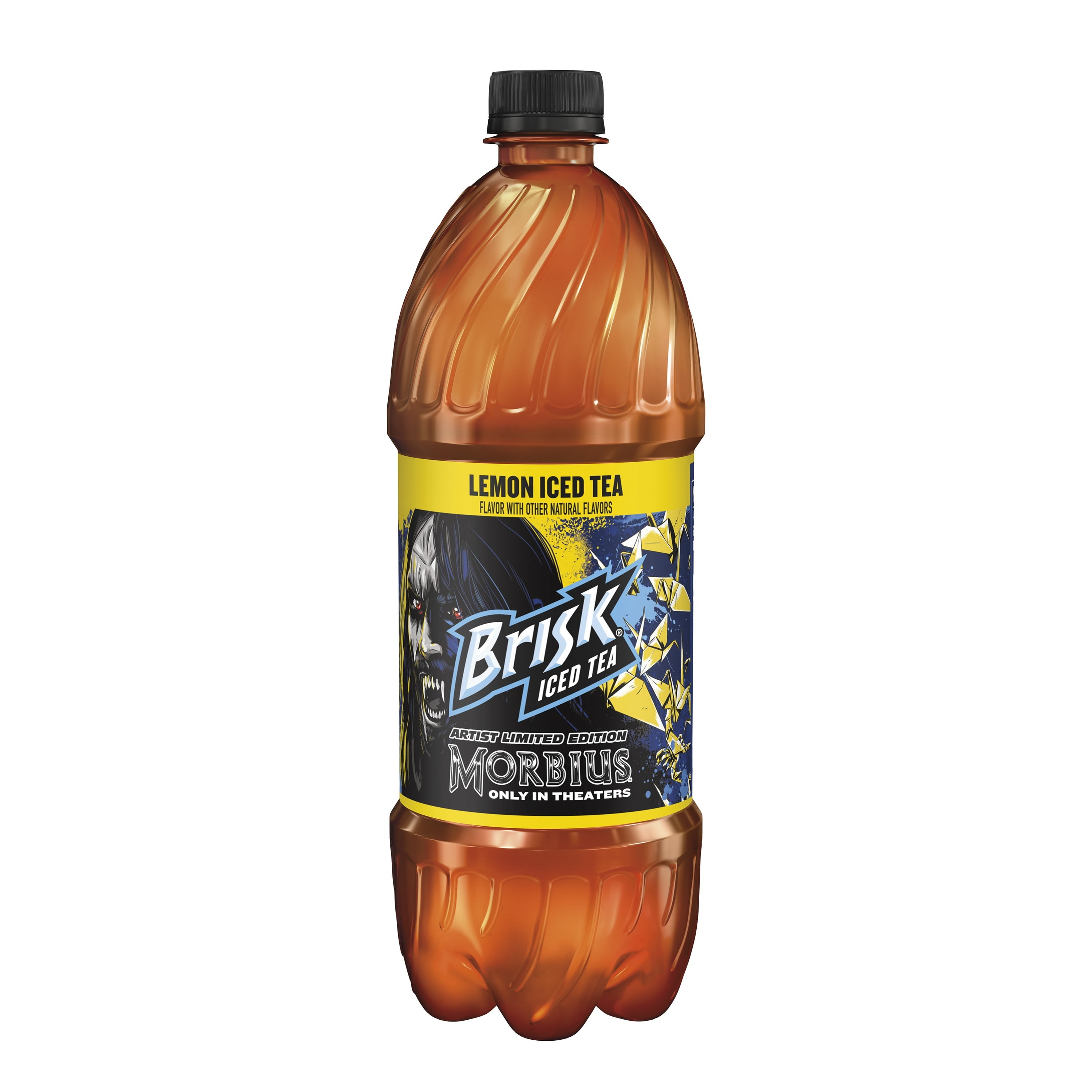Lipton Brisk Lemon Iced Tea, Bottled Tea Drink, 1 Liter, Bottle ...