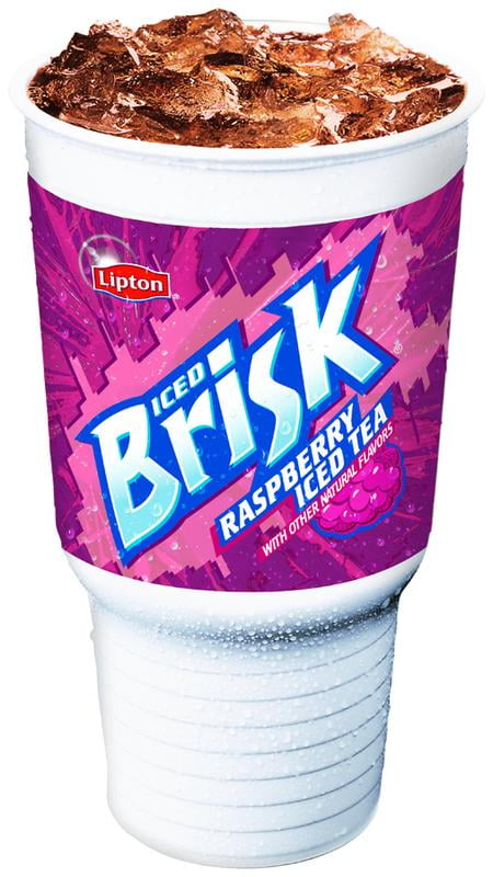 Lipton Brisk Raspberry Tea Syrup, 5 Gallon Bag - Walmart.com