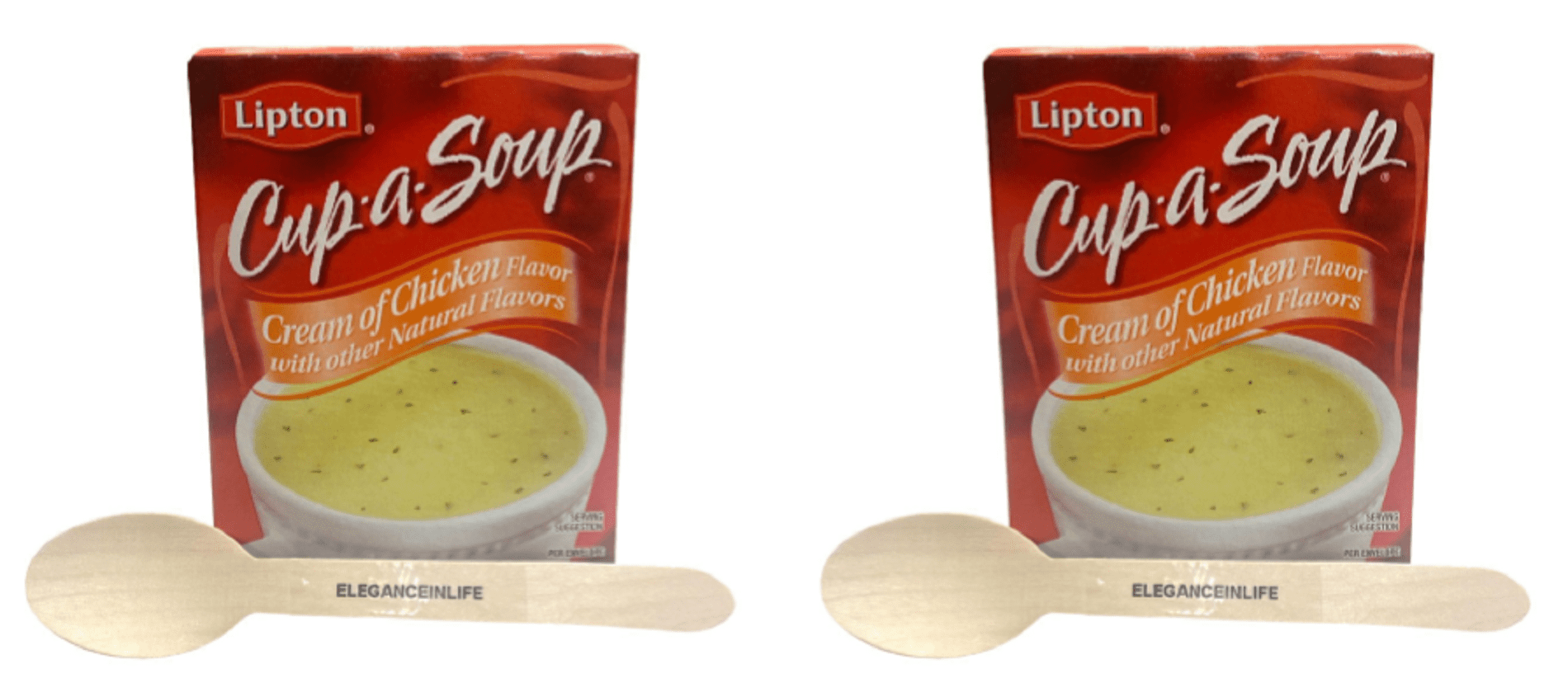 Lipton Cup-a-Soup Instant Soup Cream of chicken with Other Natural ...