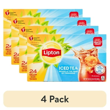 Lipton Iced Tea, Gallon Size Tea Bags (48 ct.) - Walmart.com
