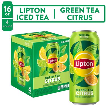 Diet Lipton Raspberry White Tea, 16.9 fl oz Iced Tea, 12 Pack Bottles ...