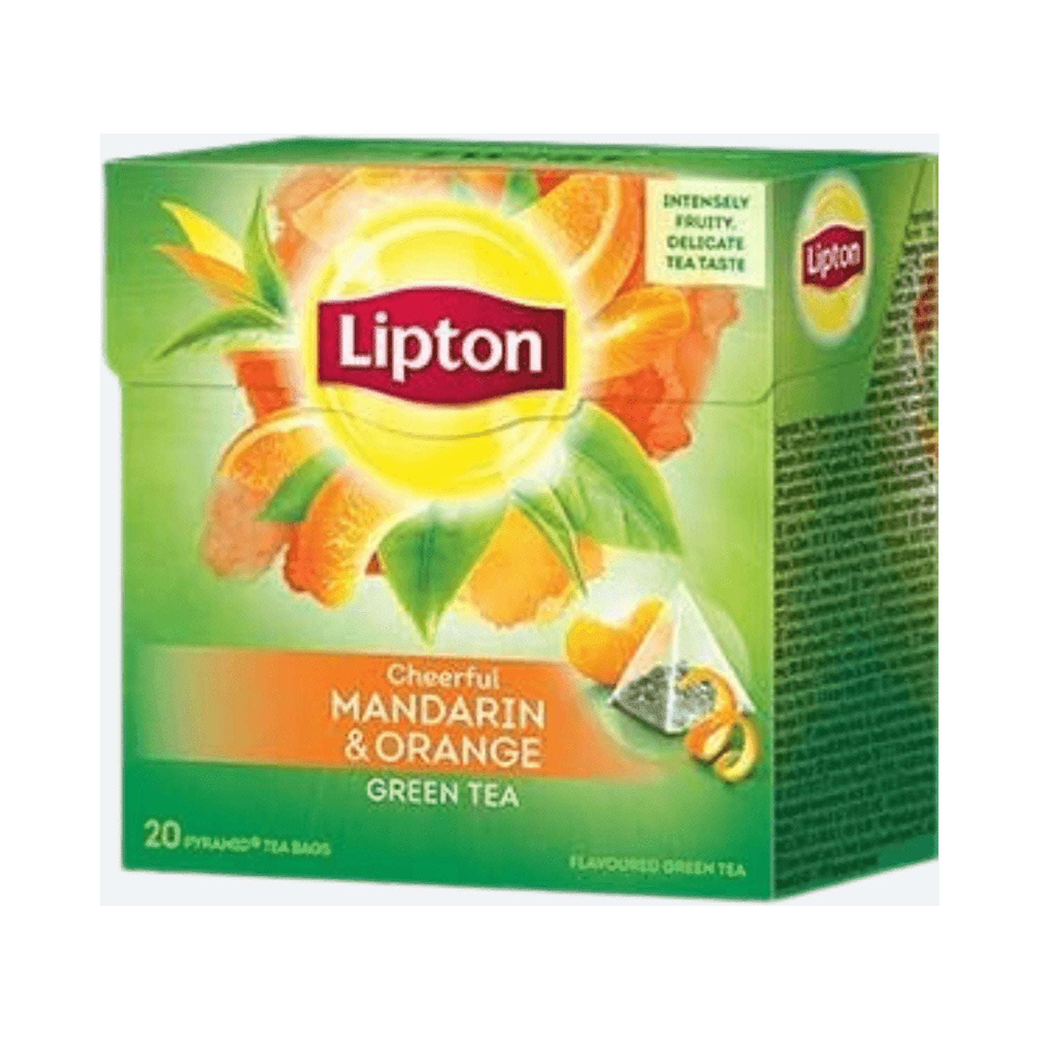 Lipton Green Tea Mandarin Orange 20ct - Walmart.com