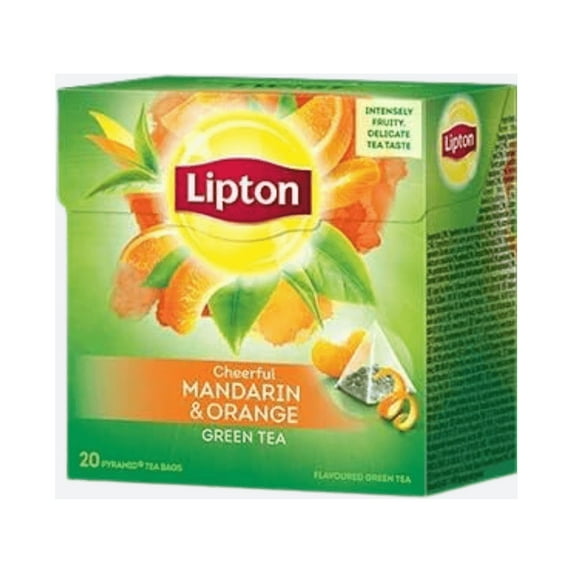 Lipton Green Tea Mandarin Orange 20ct - Walmart.com