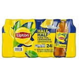Lipton Iced Tea Lemonade Half & Half 16.9 oz 24 pack, refreshing lemon ...
