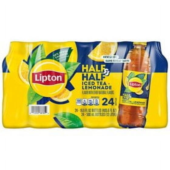 Lipton Half and Half Iced Tea and Lemonade 16.9 oz., 24 count.pack of 2 ...