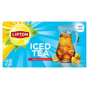(2 Boxes) Lipton Decaffeinated Black Tea Bags, 50 Ct (Pack of 2 ...