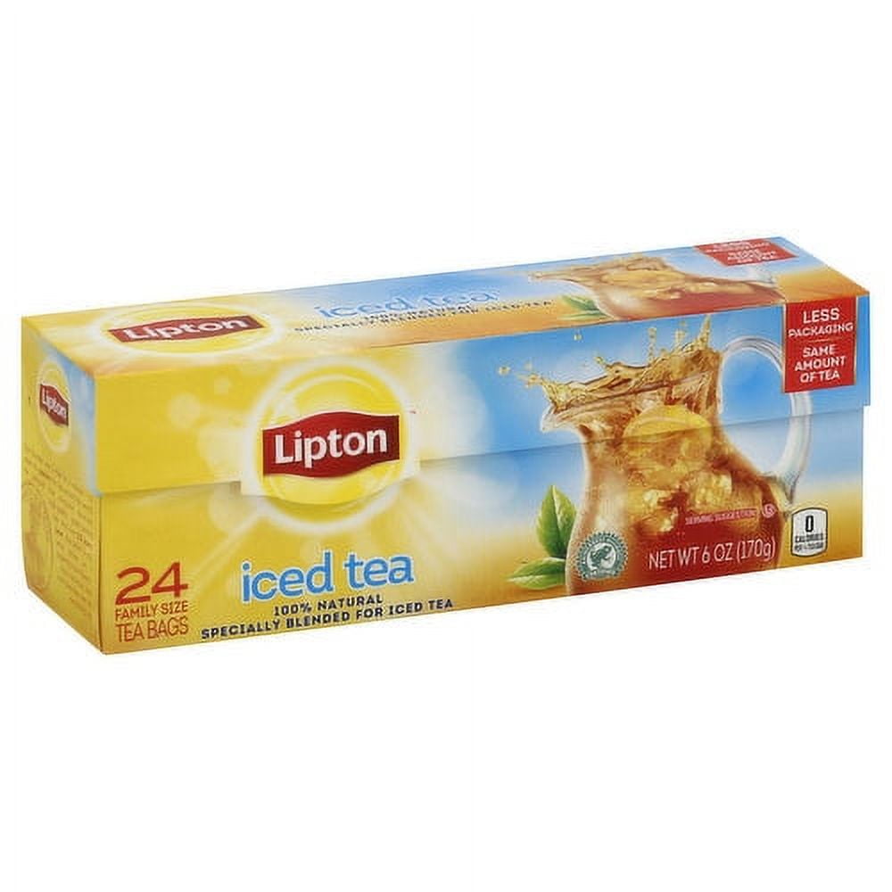 Lipton Iced Tea Family Size Bags - 24 Count - Walmart.com