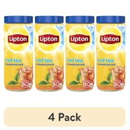 Lipton Decaf Sugar-Free Iced Tea Powder, Unsweetened Instant Mix, 30 ...