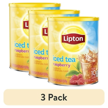 Lipton Raspberry Iced Tea Mix (89.8 Ounce) - Walmart.com