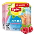 Lipton Iced Tea Mix, Raspberry Sweetened Iced Tea, Makes 10 Quarts ...