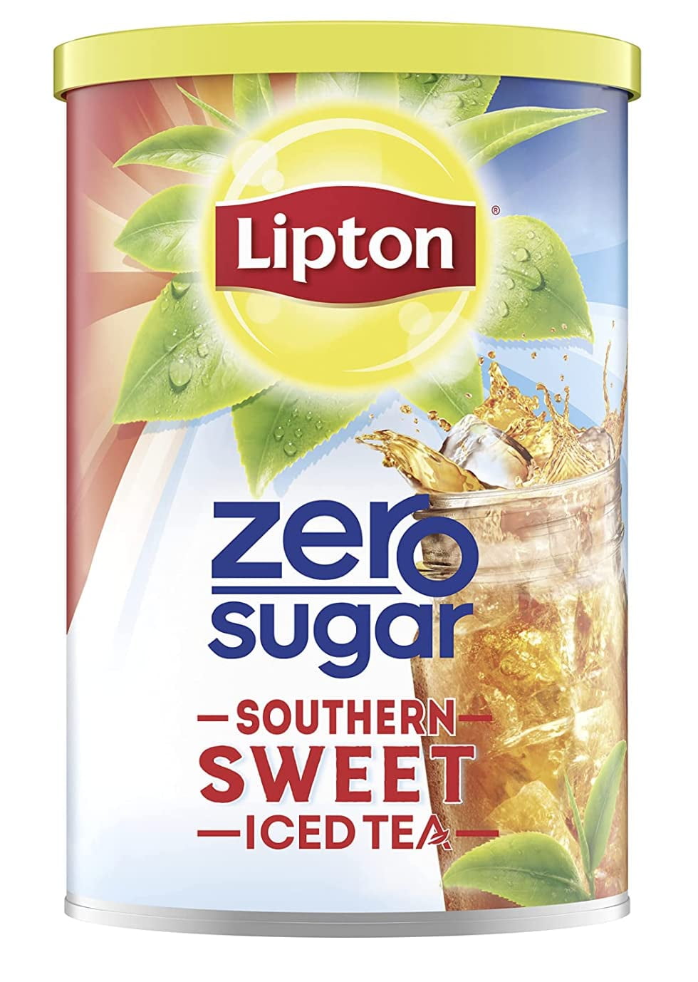 Lipton Iced Tea Mix, Sugar-Free, Southernn Sweet Tea, Makes 28 Quarts ...