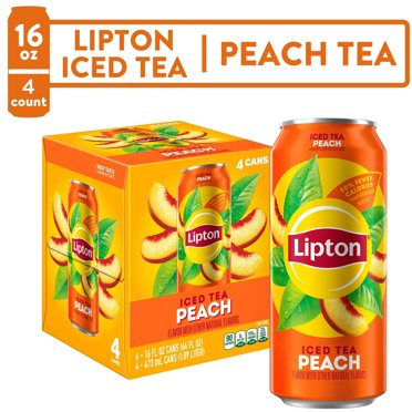 Lipton Peach Iced Tea 16.9 fl. oz. - Walmart.com