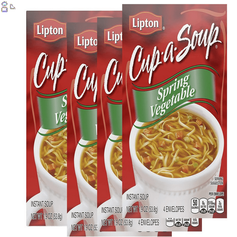 Vegetable cup a soup store