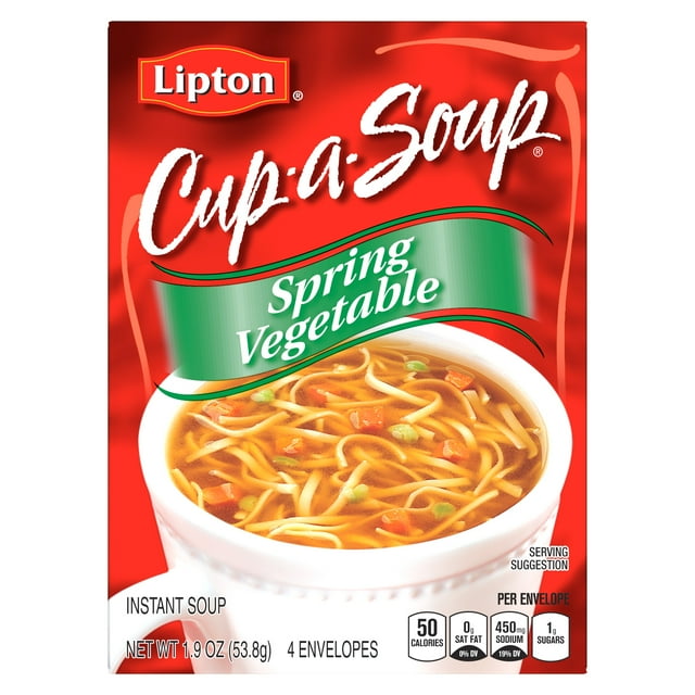 Lipton Instant Soup Mix Spring Vegetable 1.9 oz - Walmart.com