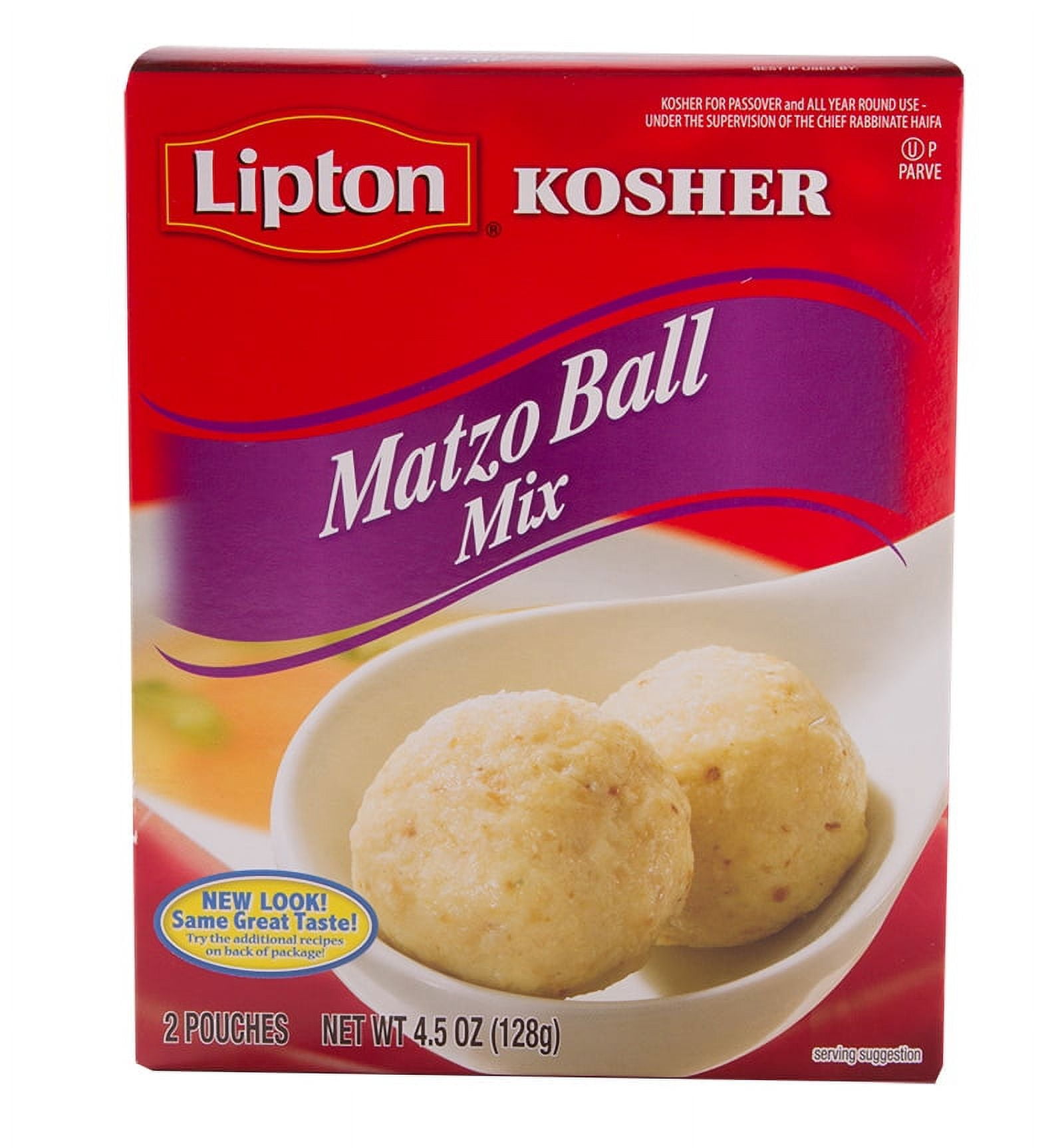 Lipton Kosher Matzo Ball Mix 4.5oz, Fluffy and Easy to Prepare for Soup Broth - Walmart.com