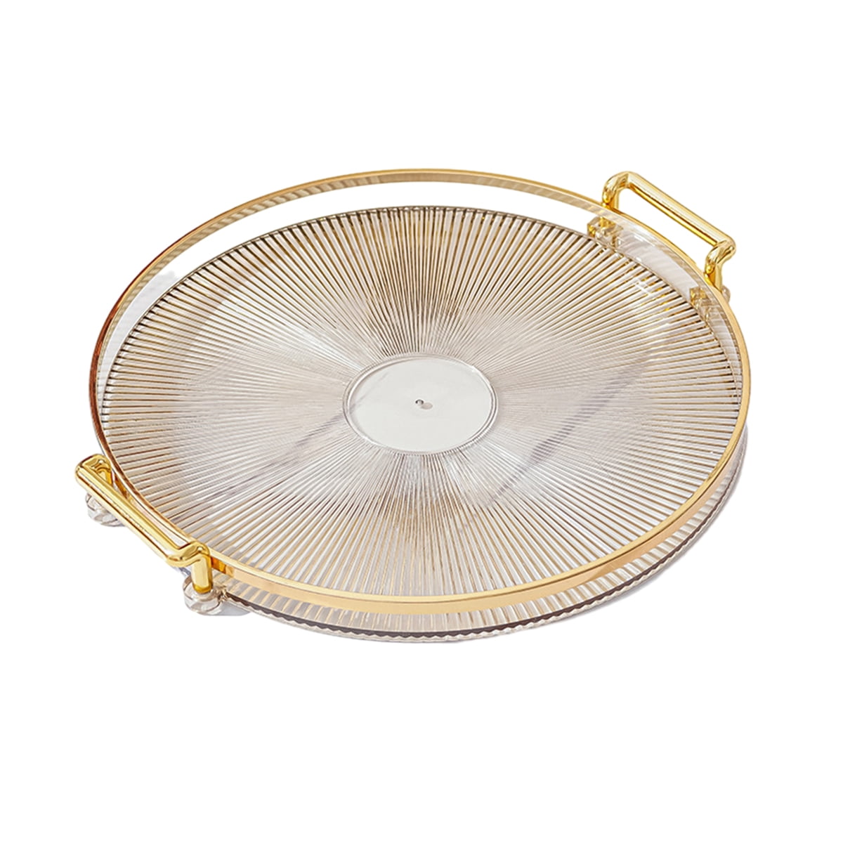 Lipton Modern Round Tray, 11 inch Diameter, Decorative Accent Tray for ...