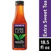 Pure Leaf Real Brewed Extra Sweet Iced Tea, 18.5 fl oz, 12 Pack Bottles ...
