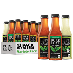 Free Shipping! Pure Leaf Iced Tea Pack of 12, Refreshing Leaf Brewed ...