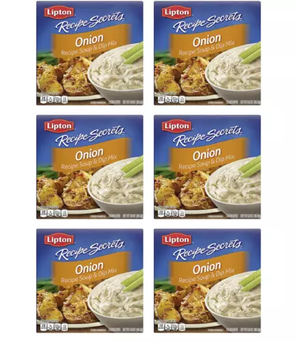 Lipton Recipe Secrets Soup and Dip Mix for a Delicious Meal Onion Great ...