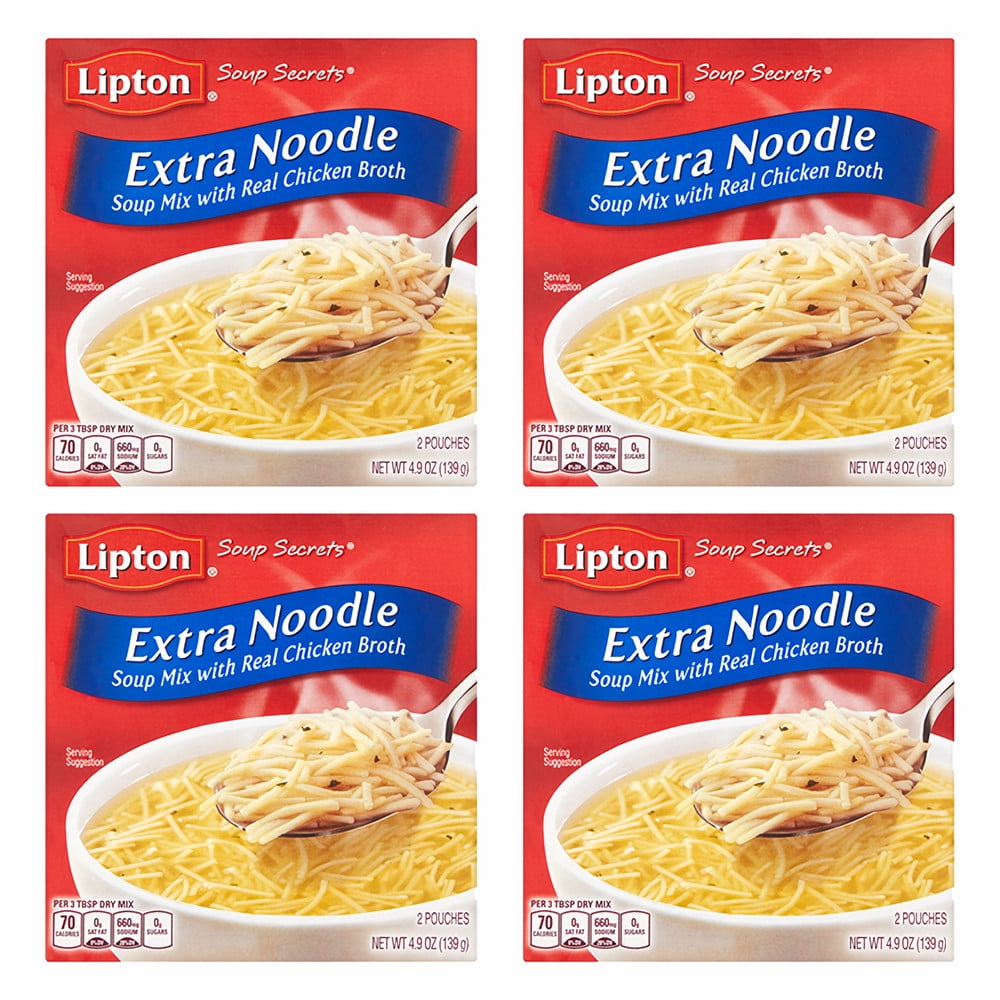 Lipton Soup Secrets Extra Noodle Soup Mix Pack Of 5