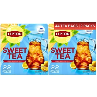 Y'all Sweet Tea - Iced Tea Bags One Gallon Size in 10 Gallons Per Pack ...