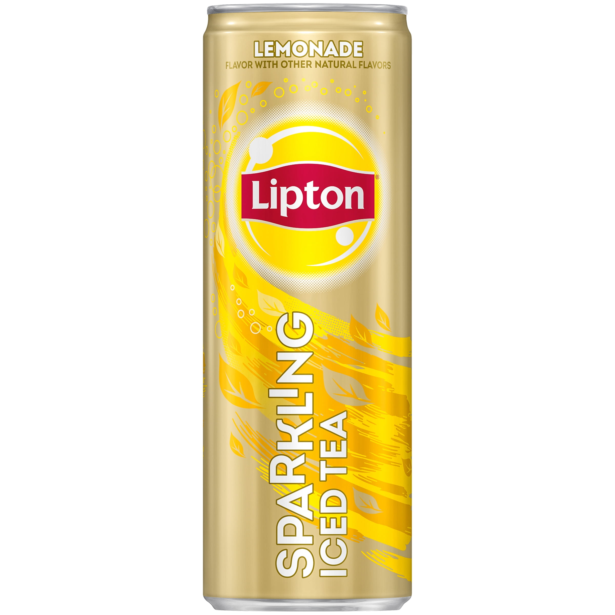 Lipton Sparkling Lemonade Flavor Iced Tea Bottled Tea Drink, 12 fl oz ...