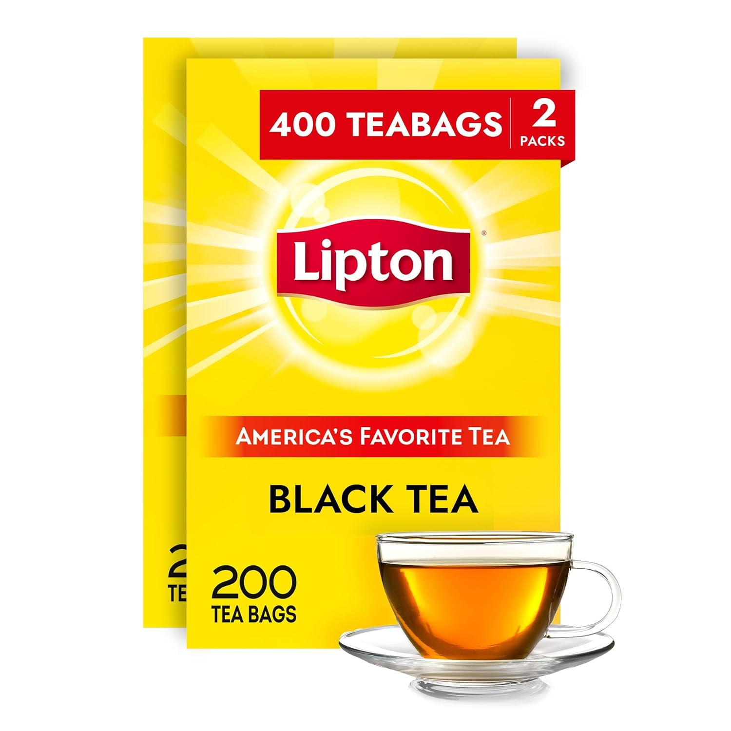 Lipton Tea Bags, Black Tea, Iced or Hot Tea, Can Support Heart Health ...