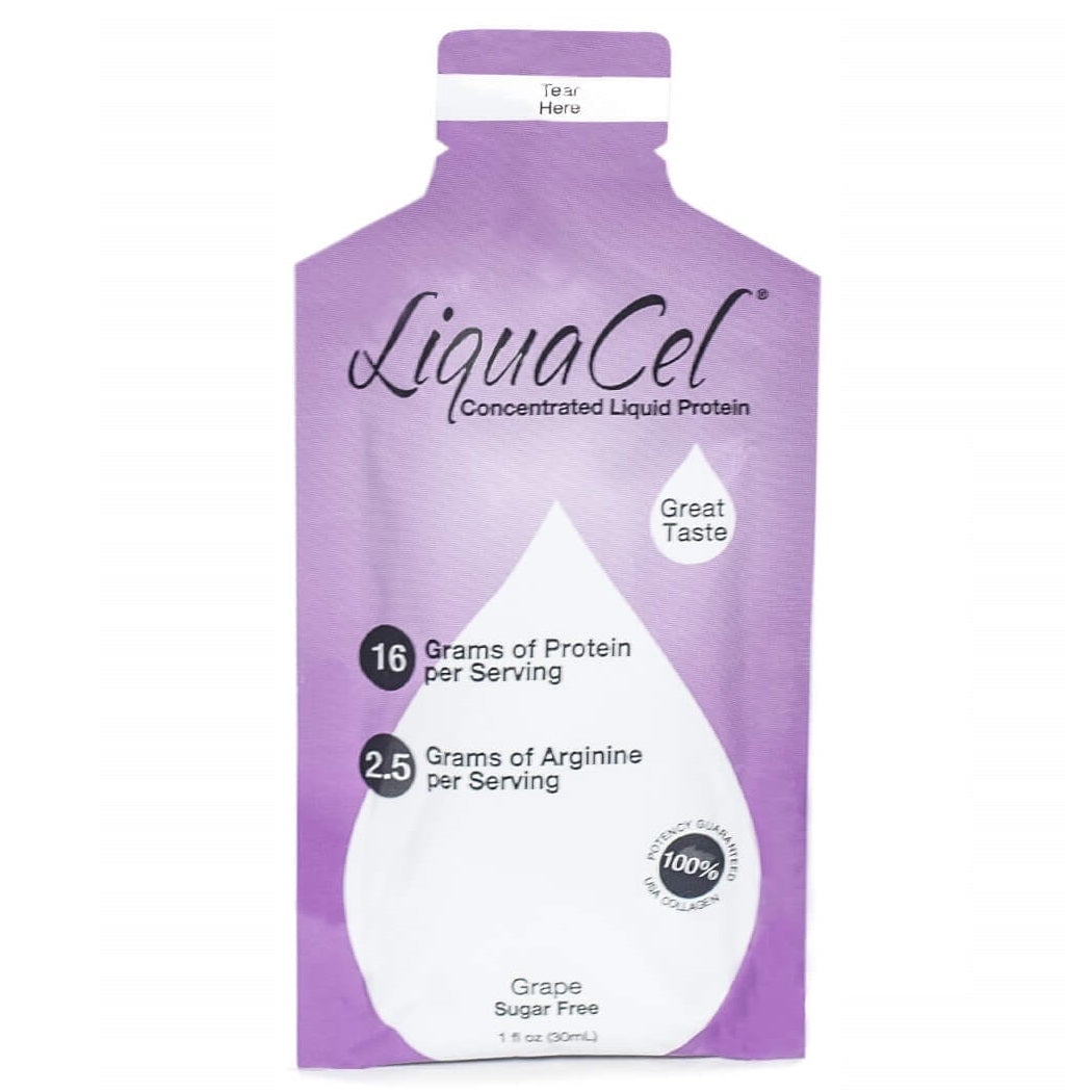 LiquaCel Liquid Protein 1oz Packets - Available in 6 Flavors! Size: 100 ...