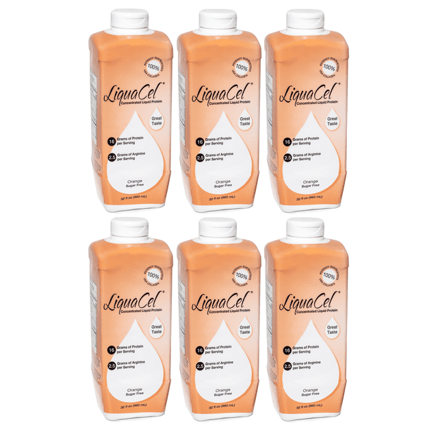 LiquaCel Liquid Protein 32 oz - Available in 8 Flavors! Size: 6-Pack ...