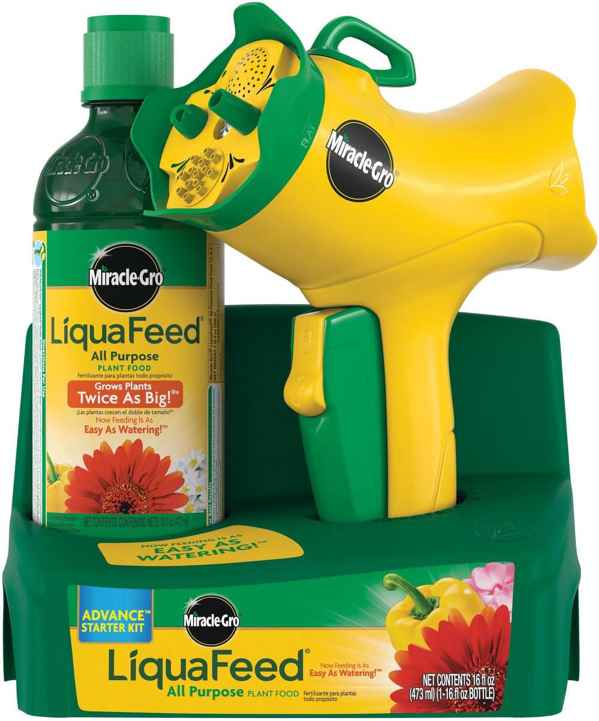 LiquaFeed All Purpose Plant Food Advance Starter Kit, For Flowers ...