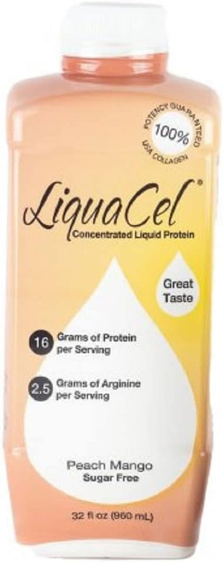 Liquacel Liquid Protein Sugar Free Peach Mango 1 X 32Oz Bottle ...