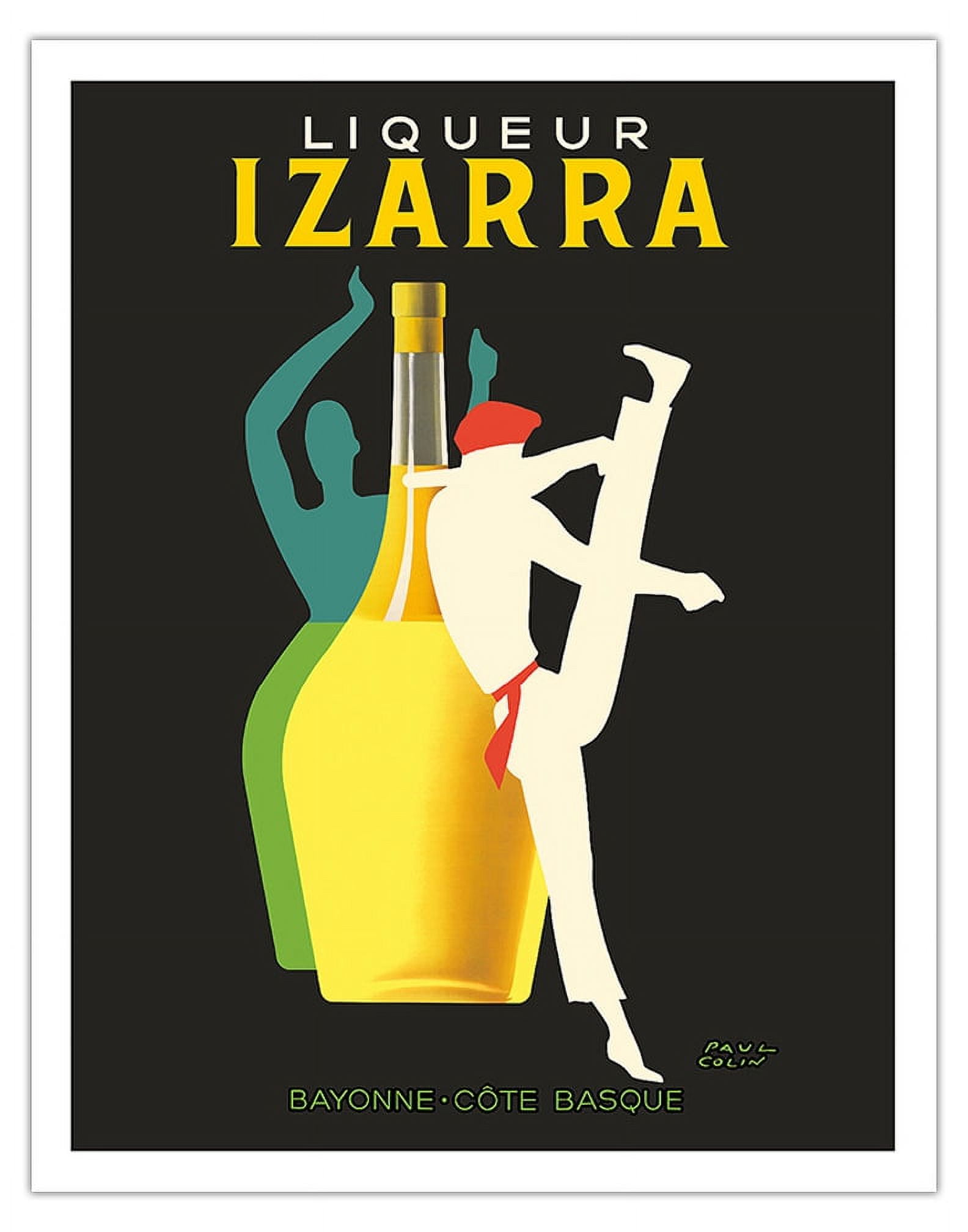 Liqueur Izarra - Bayonne Cote Basque (Basque Country) - Gerriko Dancer ...