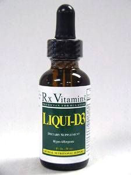 Liqui D3 2000 IU 1 fl oz Source For Vitamin D LIQ20 NOG Exp.1.18 Rx ...