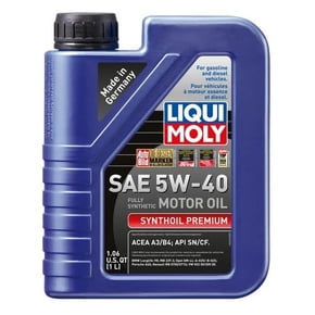 5W-40 Synthetic Oil in Synthetic Oil - Walmart.com