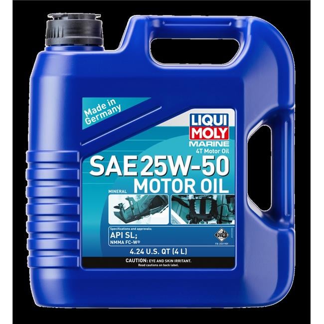 Liqui Moly LIQ-22512 Marine Single Grade SAE 30 Engine Oil, 4 ltr ...