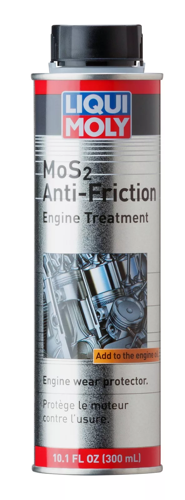 Liqui Moly MoS2 Anti Friction Treatment Engine Oil Additive LM 2009 - 300 ml Can - Walmart.com