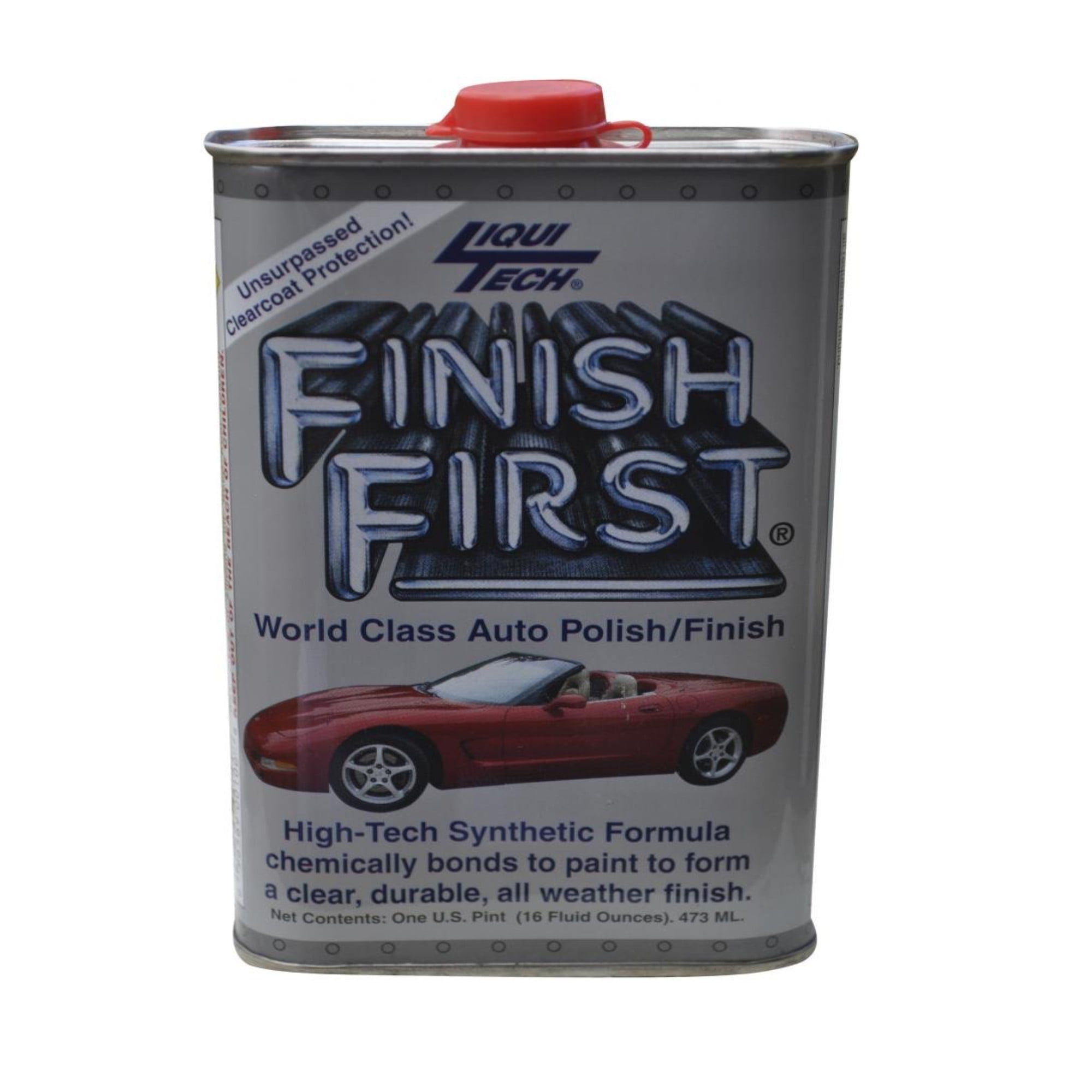 Liqui Tech Finish First Auto Polish, Car Polish, Clear, Pack of 1, 16 ...
