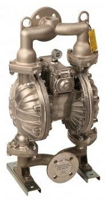 LiquiDynamics 20018-Y 1½” Double Diaphragm Pump, Aluminum Body w/ Buna ...
