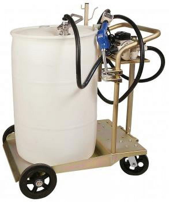 LiquiDynamics 51009C-S9A Automatic CLOSED 55 Gallon Drum Cart System ...