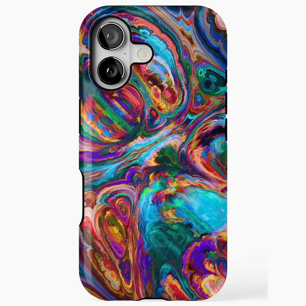 Liquid Abstract Flowing Intense Art Compatible Phone Case for iPhone 11 ...