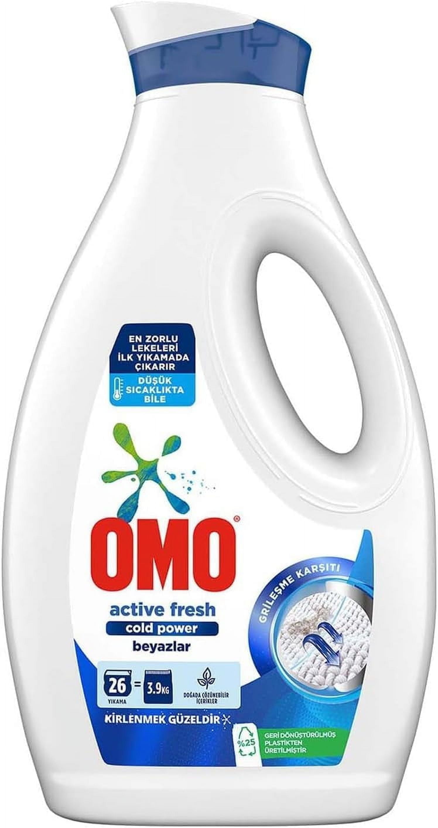 Liquid Active Fresh Detergent Whites 1690mL - Walmart.com
