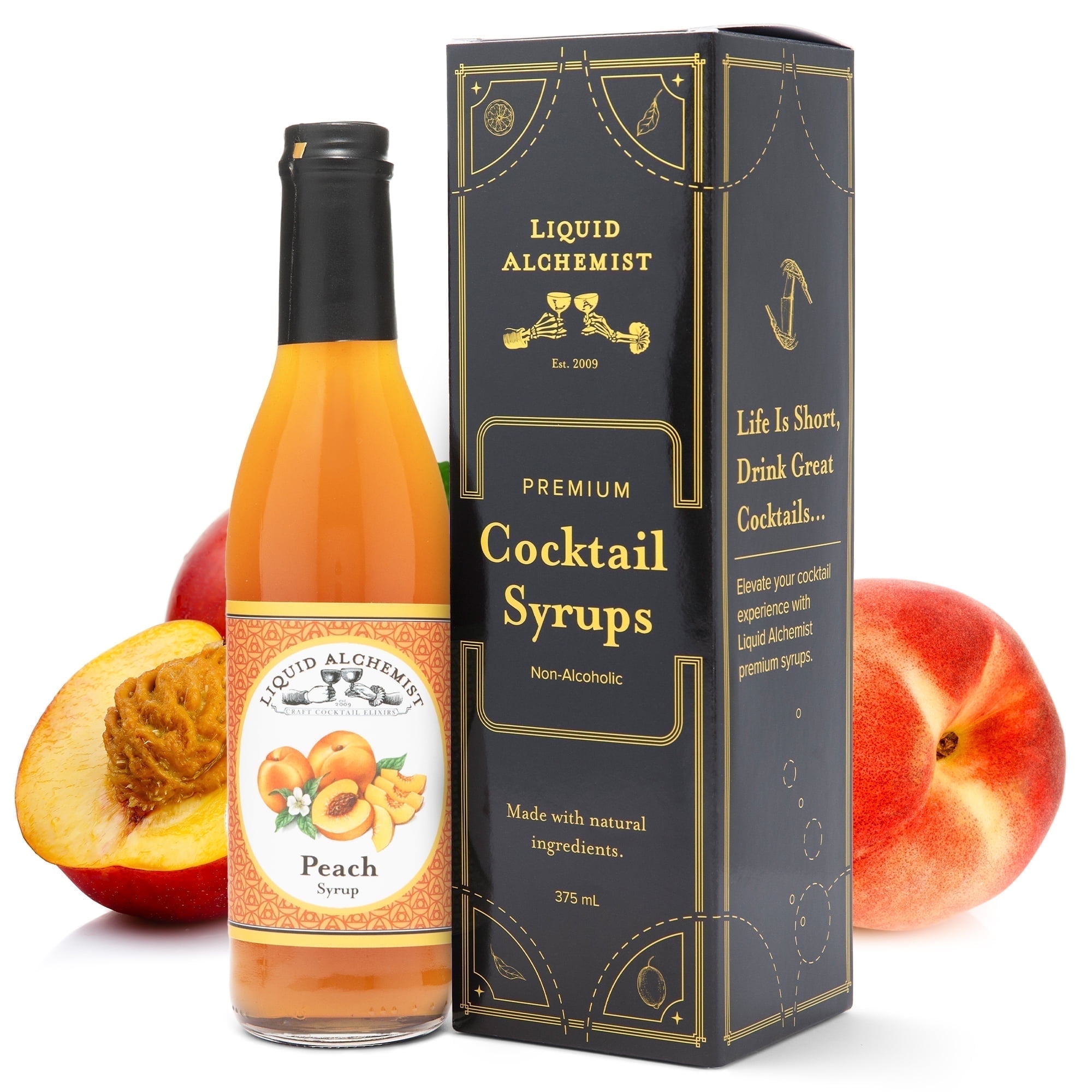 Liquid Alchemist Peach Syrup – Drink Mixer (12 oz) - Walmart.com