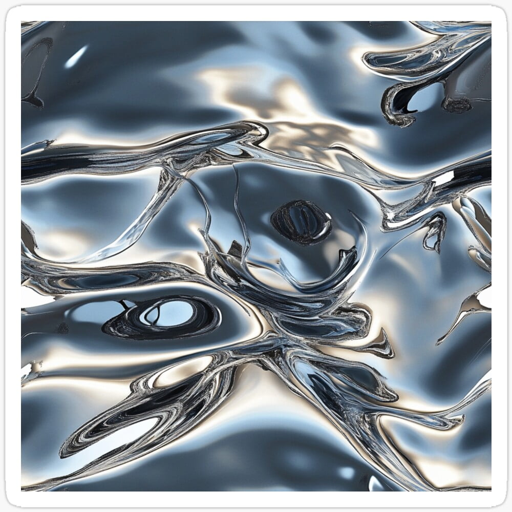 Liquid And Metallic Fusion Sticker Kir-2301 - Walmart.com