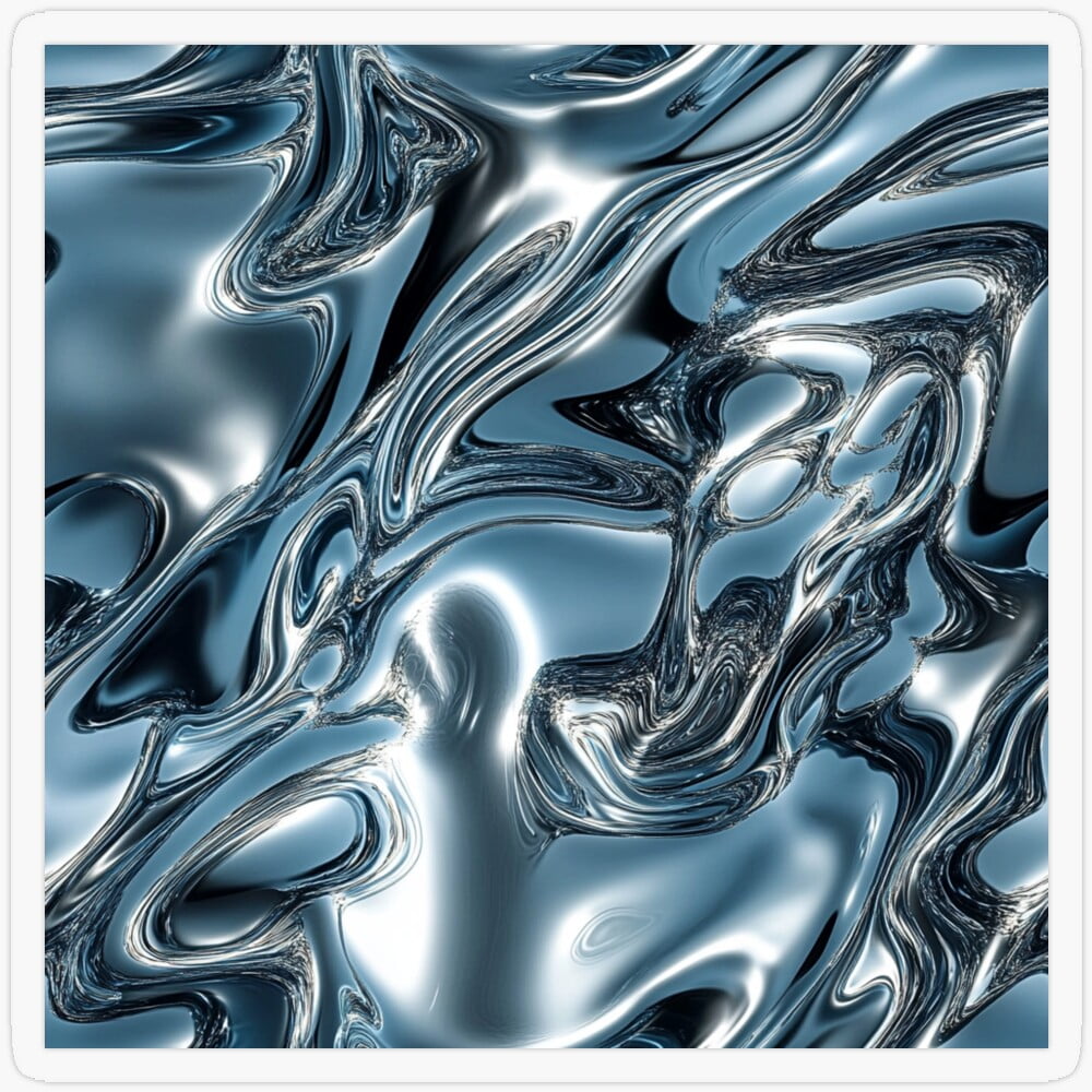 Liquid And Metallic Fusion Sticker Kir-963 - Walmart.com