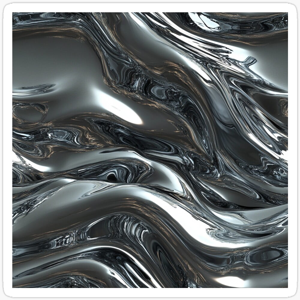 Liquid And Metallic Fusion Sticker Kir-985 - Walmart.com