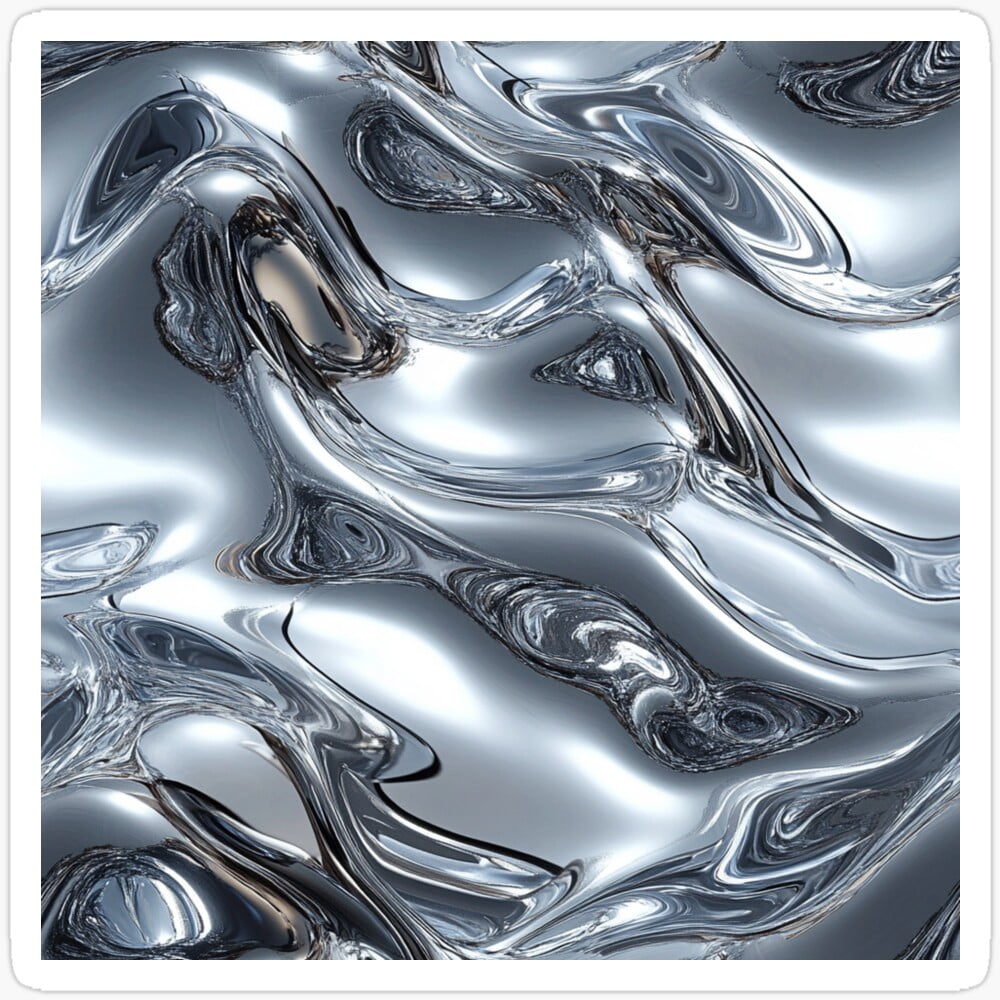 Liquid And Metallic Fusion Sticker Kir-987 - Walmart.com