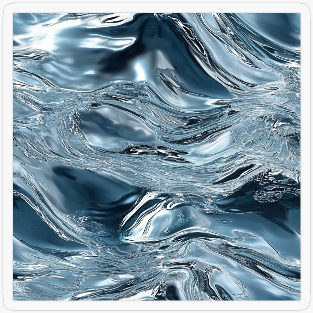 Liquid And Metallic Fusion Sticker Kir-993 - Walmart.com