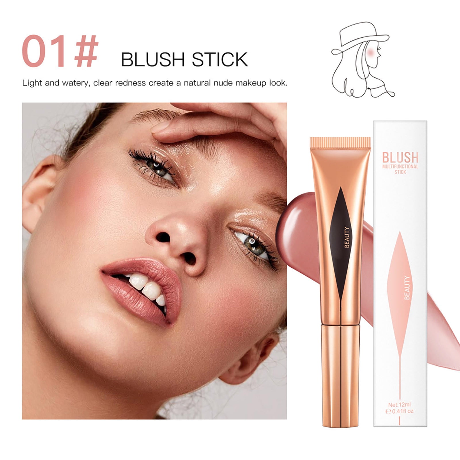 Liquid Beauty Wand Liquid Stick Liquid For Cheeks Beauty Wand Natural ...